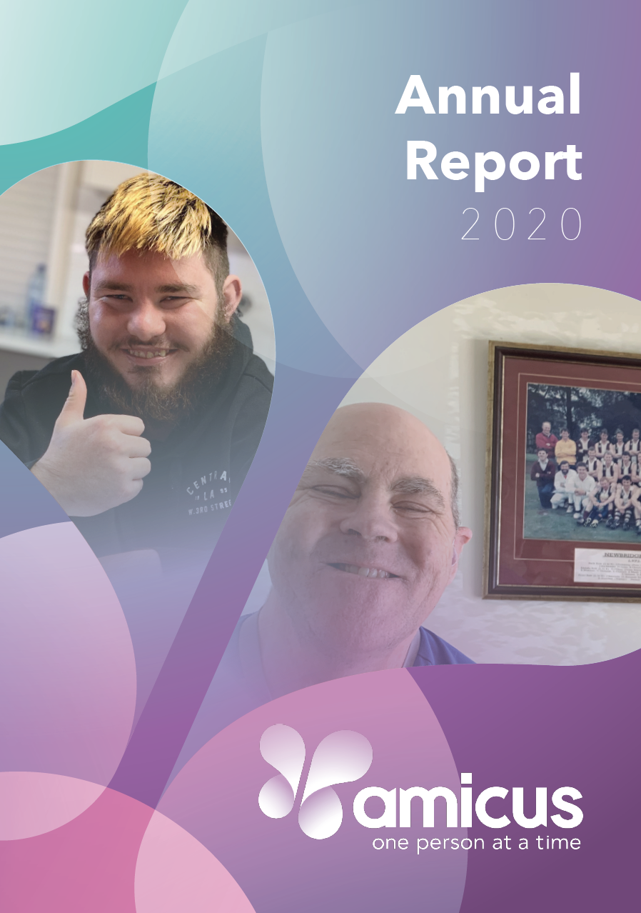 Annual Report 2020 - Amicus Community Services