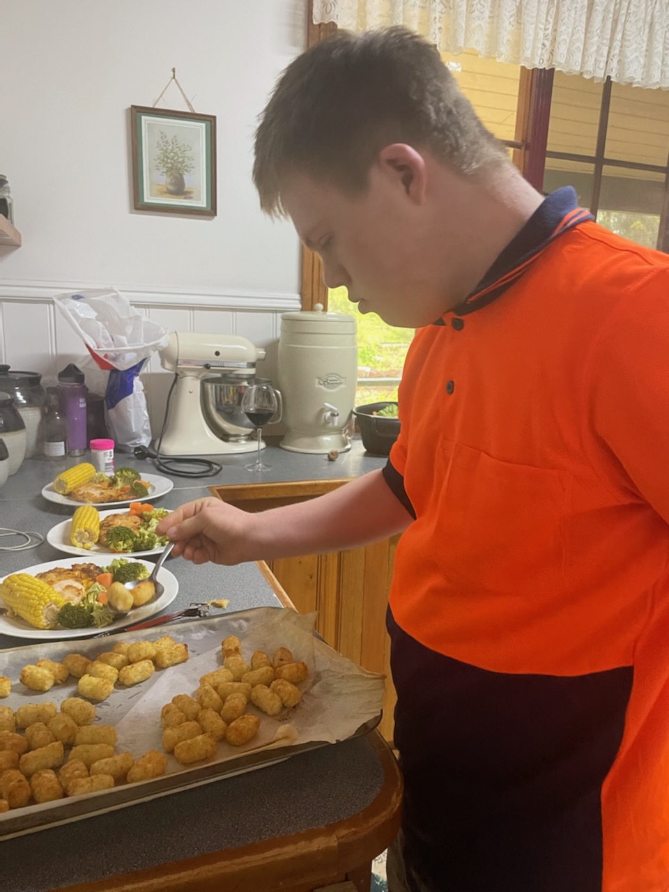 Daniel has been cooking up a storm - Amicus Community Services