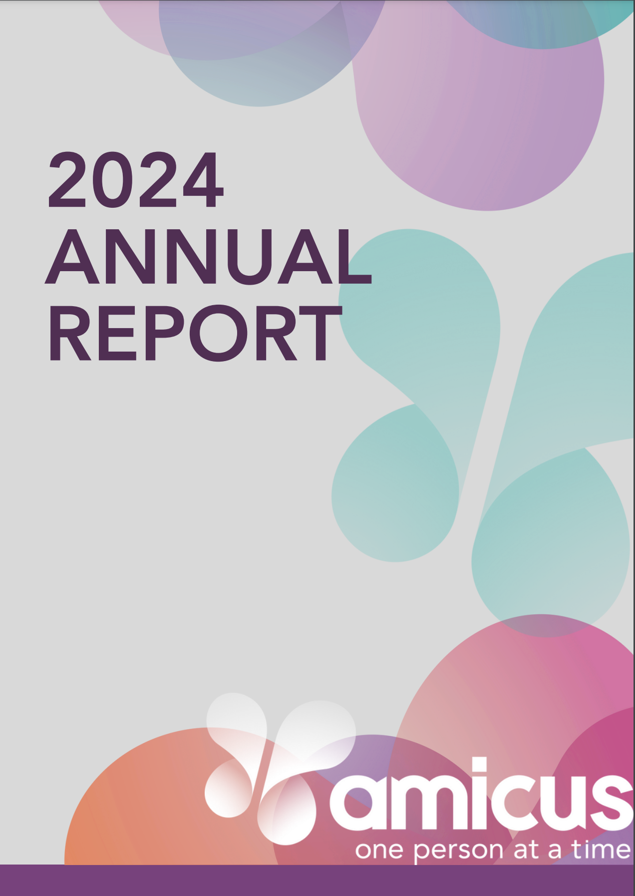 Annual Report 2024 - Amicus Community Services